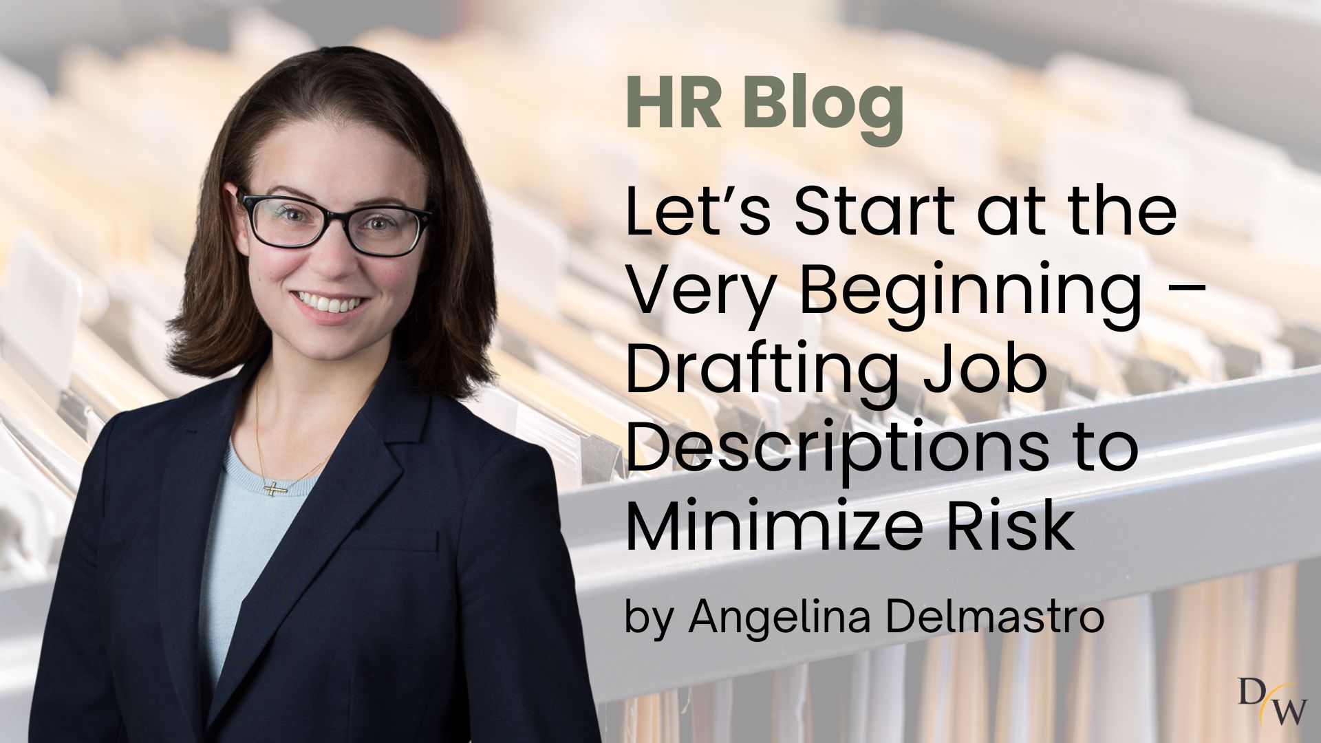 Let’s Start at the Very Beginning – Drafting Job Descriptions to ...